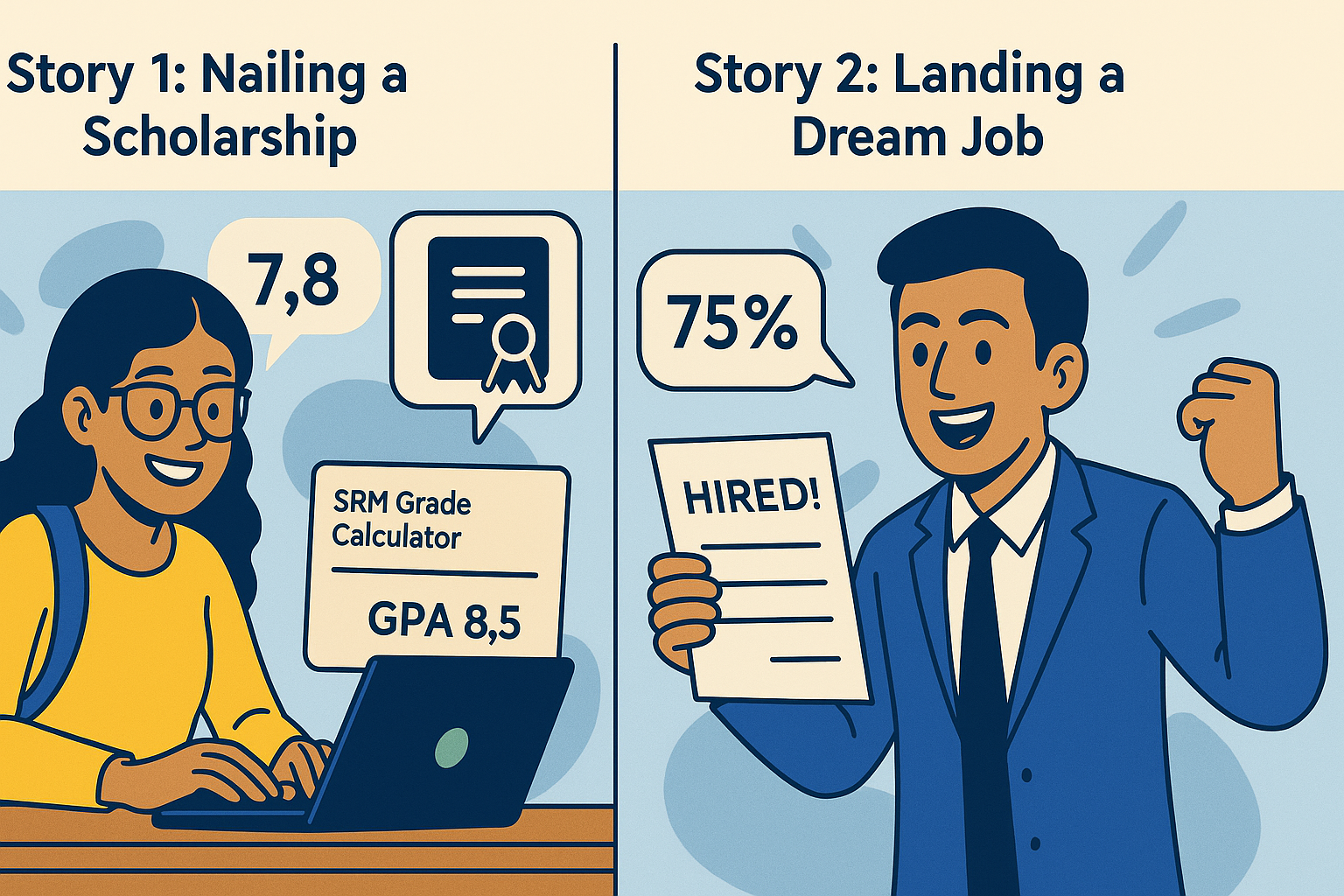 SRM GPA Calculator - Accurate & Easy Grade Calculation 2025