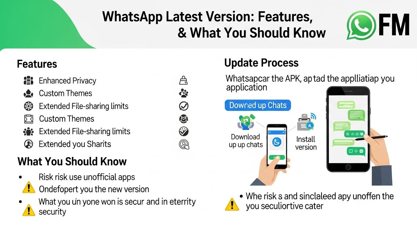 FM WhatsApp Latest Version: Features & Update Guide
